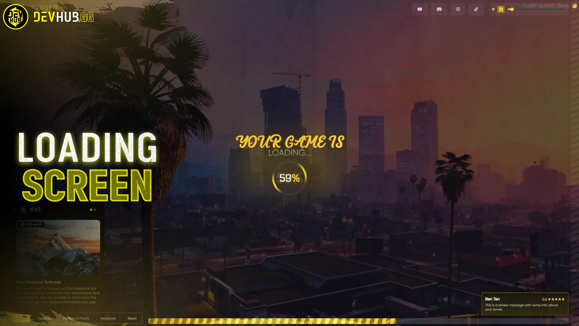 DEVHUB - LOADING SCREEN